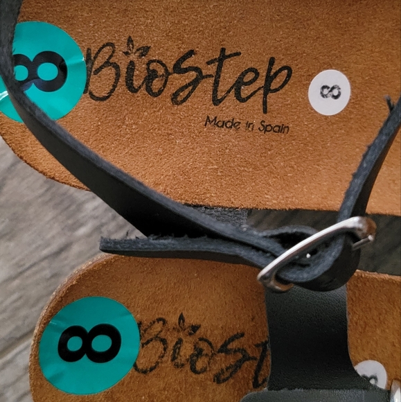 Biostep | Shoes | Biostep Milo Boho 3d Floral Wedge Sandals Leather ...
